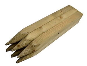 47 x 50 Green Treated Pointed Pegs - Timbco (UK) Ltd